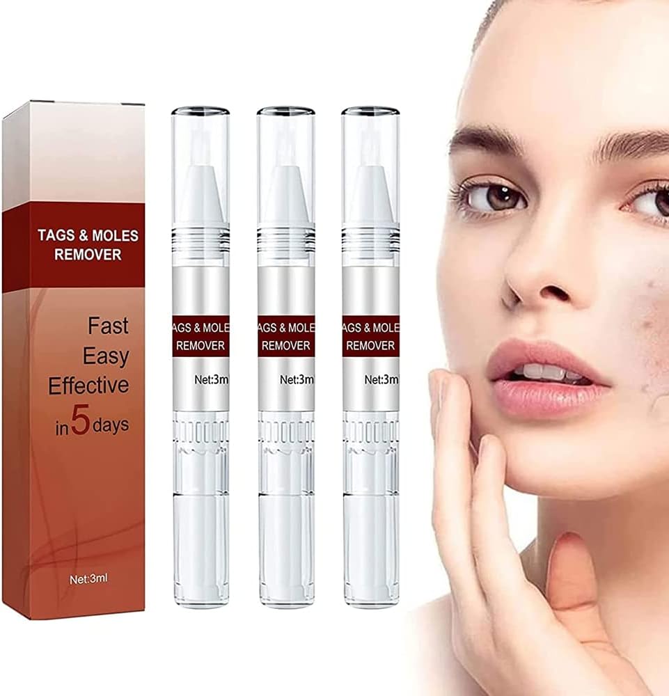 3Pcs Wipeoff Tags & Moles Remover,Extreme Skin Tag Wipe Off Tags & Mole ...