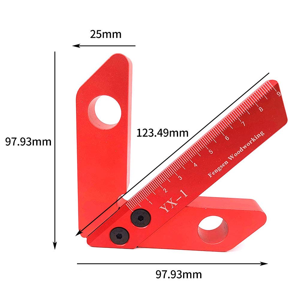 Snapklik.com : Center Finder,Line Gauge,Woodworking Aluminum Alloy ...