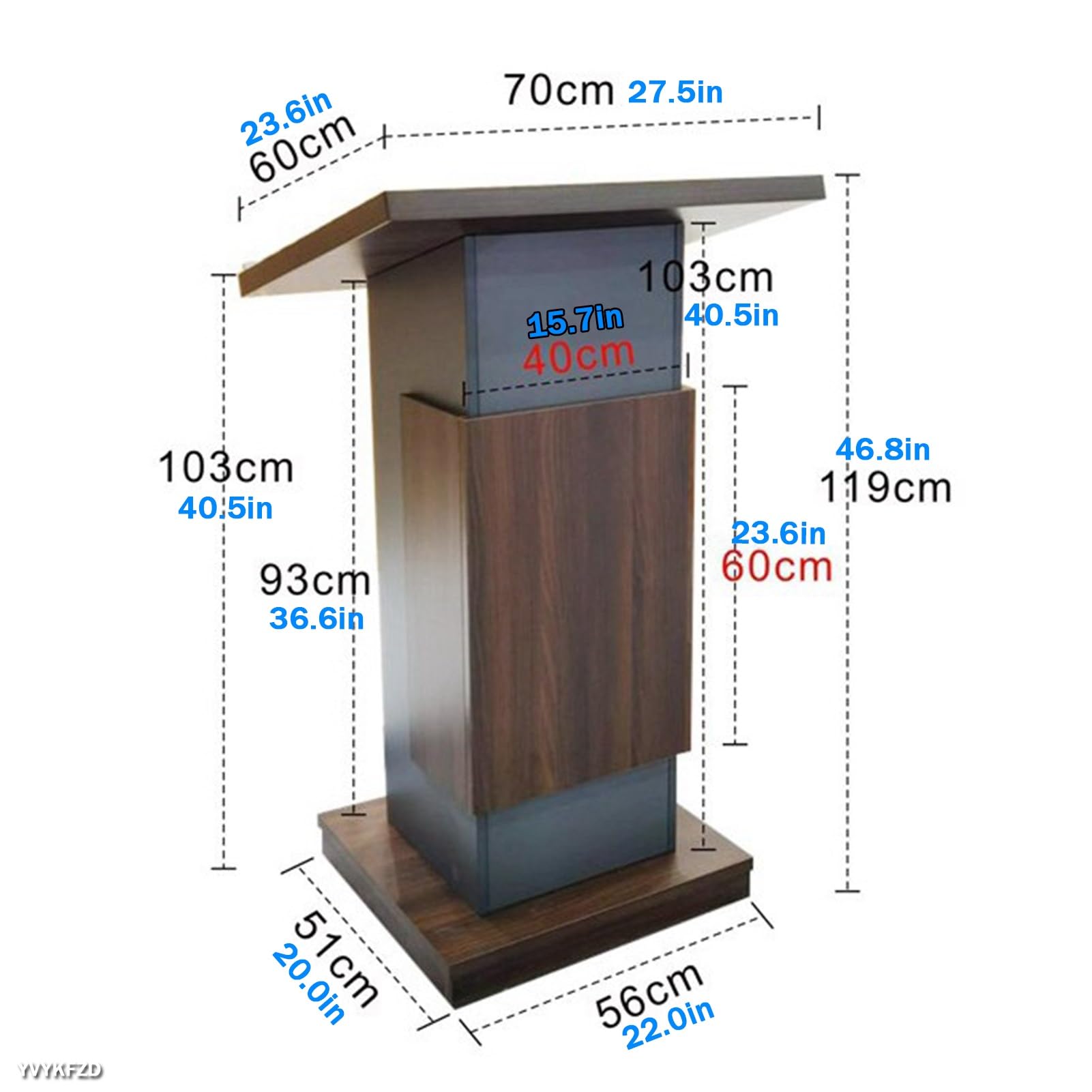Portable Podium Stand, Podium With Wheels, Pulpits For Churches ...