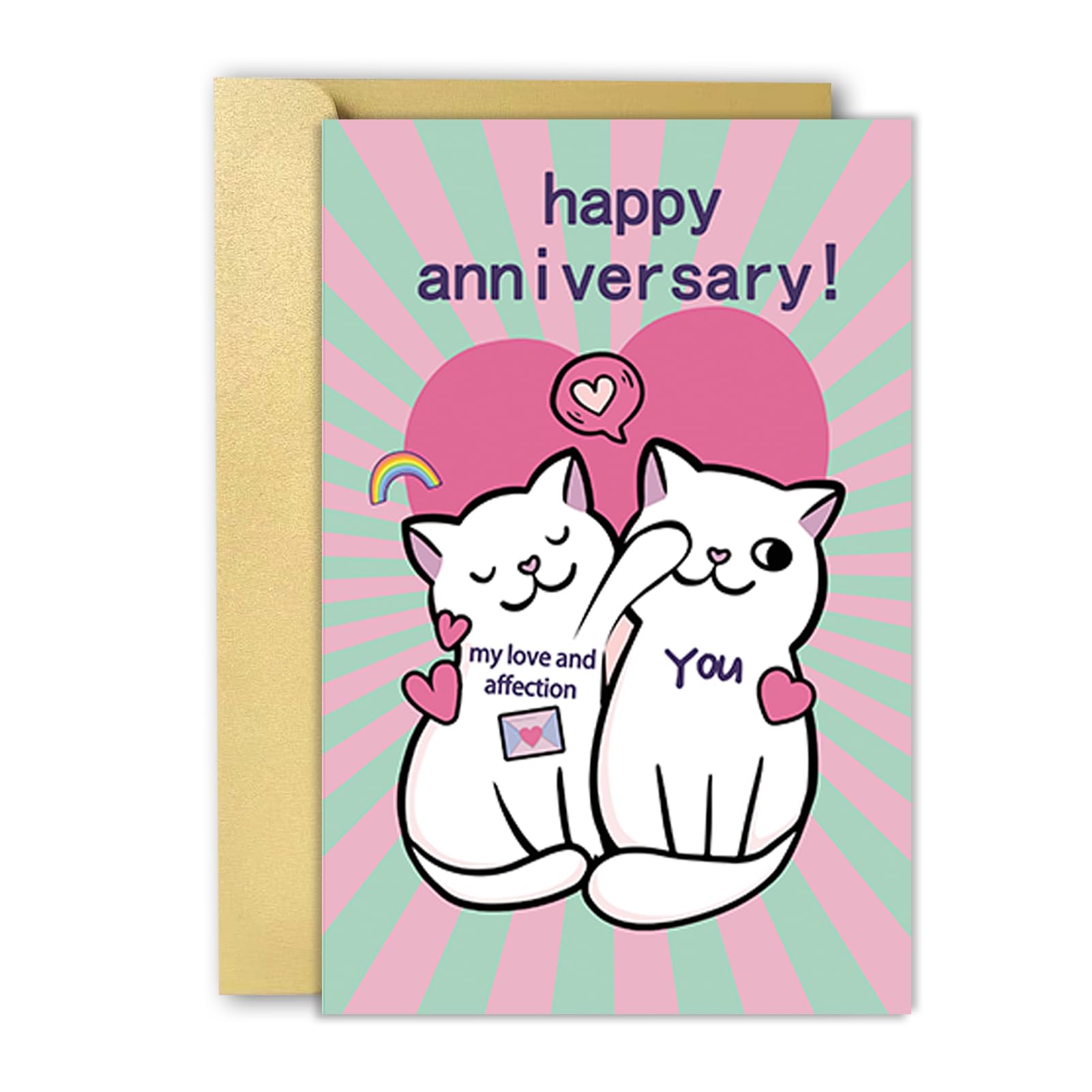 Tarjetas De Aniversario De Vishis Una Pareja En Un Vestido De Novia