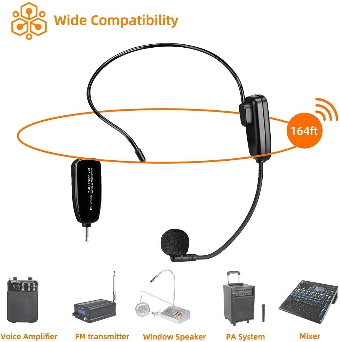 Buy Retekess TW102 Window Speaker System,2 Way Intercom System with ...