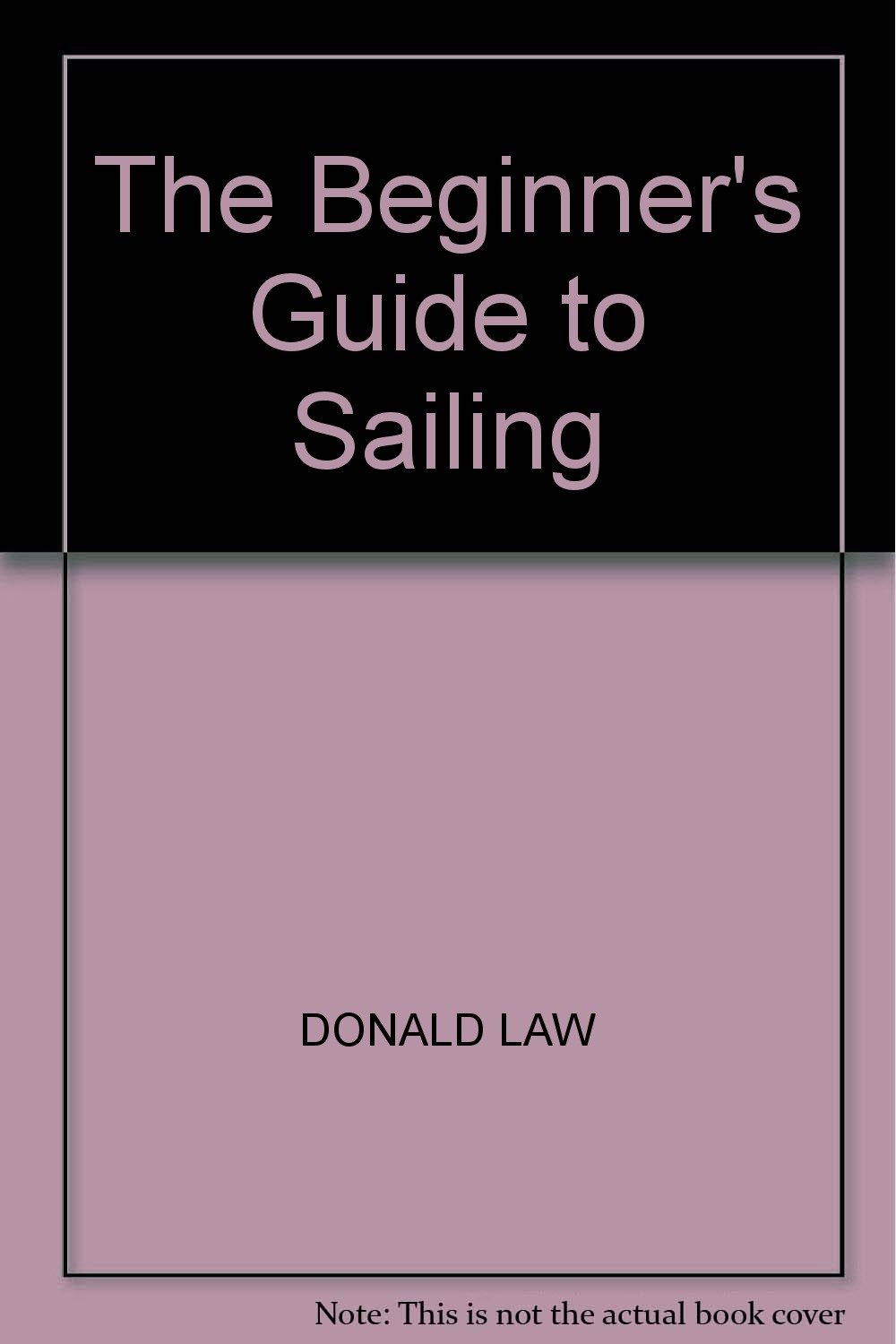 Beginner's Guide to Sailing: Donald Law: 9780707103259: Amazon.com: Books