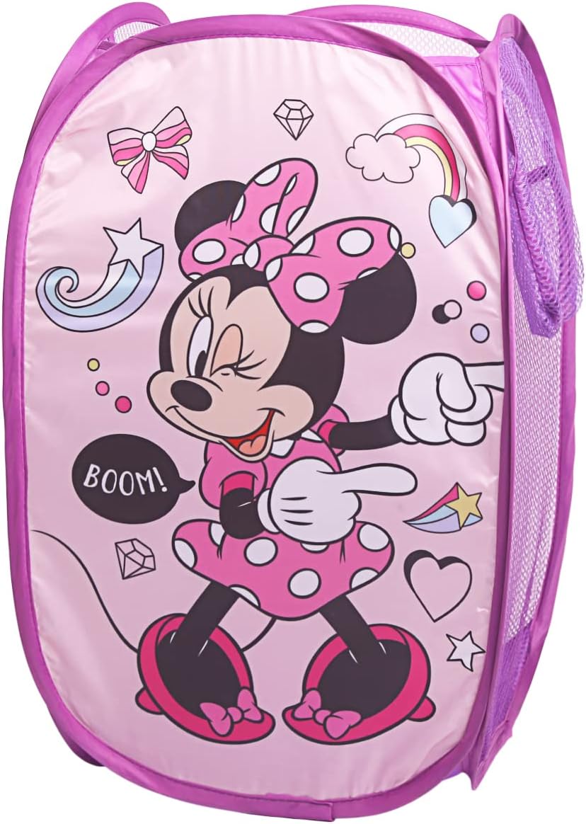 Amazon.com: Disney Minnie Mouse Pop Up Hamper, Pink/Aqua : Everything Else