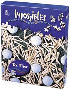 Amazon.com: University Games Impossibles Puzzle - Tee Time : Toys & Games