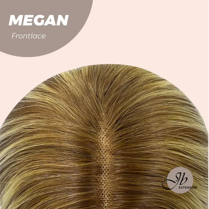 JBEXTENSION Lace Front Wig MEGAN Mix Blonde Curly Wigs for Women ...