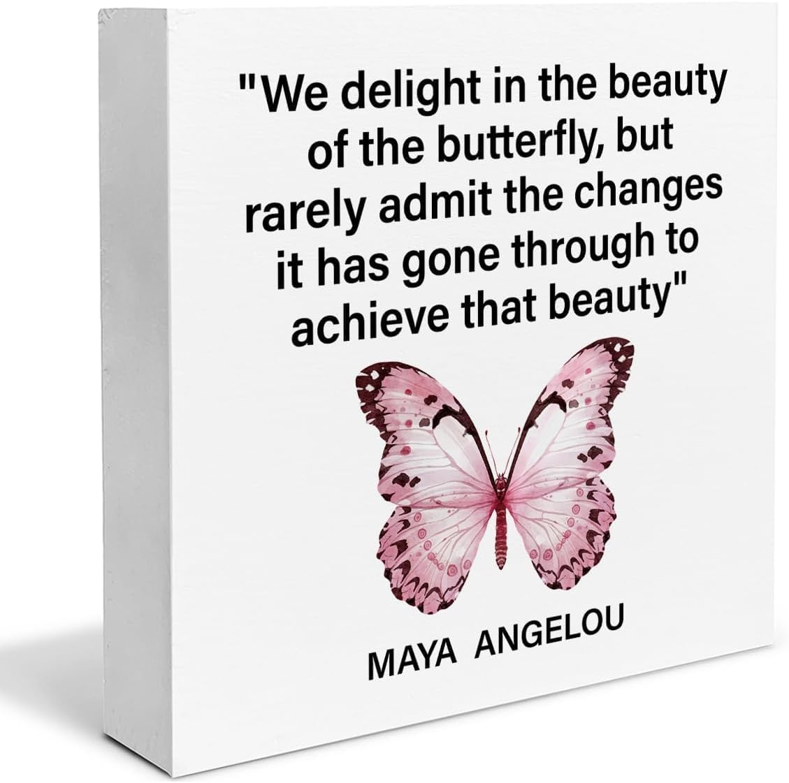 Amazon.com: Inspirational Decor Positive We Delight In The Beauty Of ...