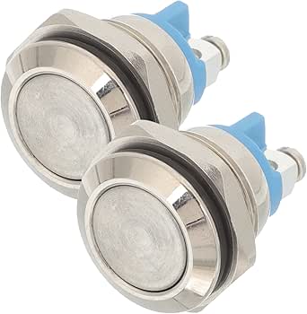 KONTONTY 2pcs Door Bell Ringer Buttons Household Replacement Doorbell ...