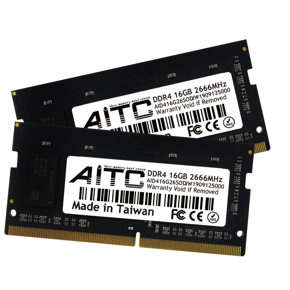 Amazon.in: Buy AITC 32GB (2 x 16GB) Laptop Memory Module Upgrade DDR4 ...
