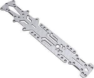 Amazon.com: LJCM Carbon Fiber RC Chassis, Improve RC Drift Racing ...