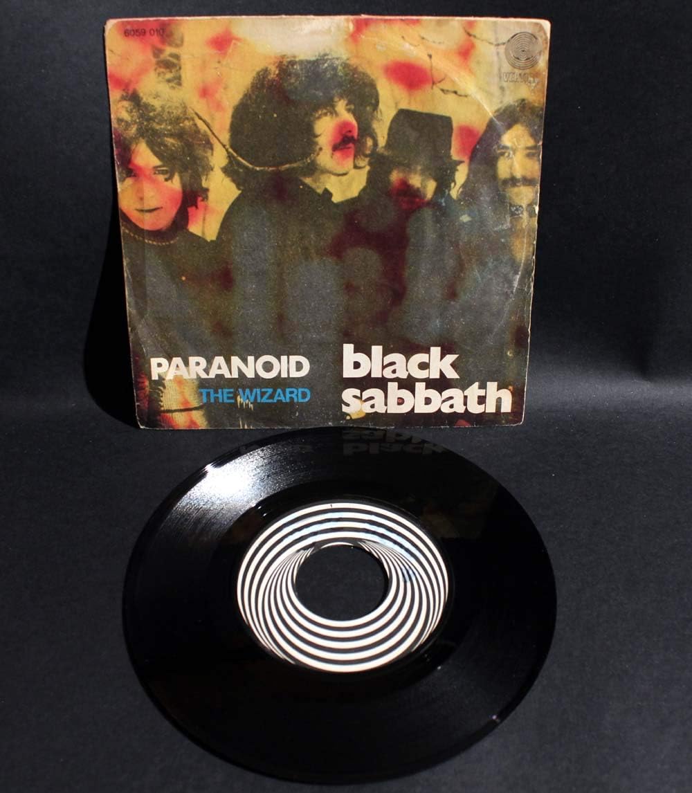 BLACK SABBATH paranoid, 7 inch single, BSS 101 by BLACK SABBATH: Amazon ...