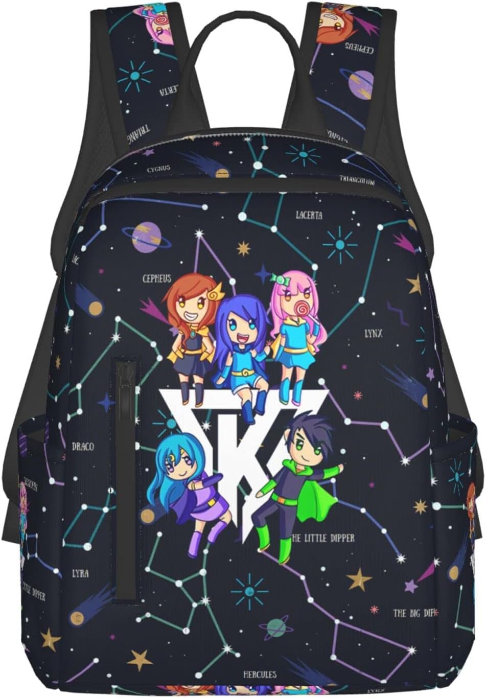 Buy Cute Compact Travel Backpack,The Krew Its-Funneh Protagonists ...