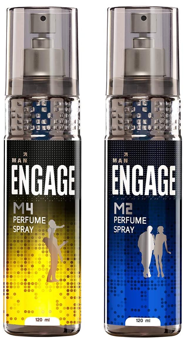 Buy Engage M4 Rosemary Perfume Spray For Men, 120Ml M2 Perfume Spray ...