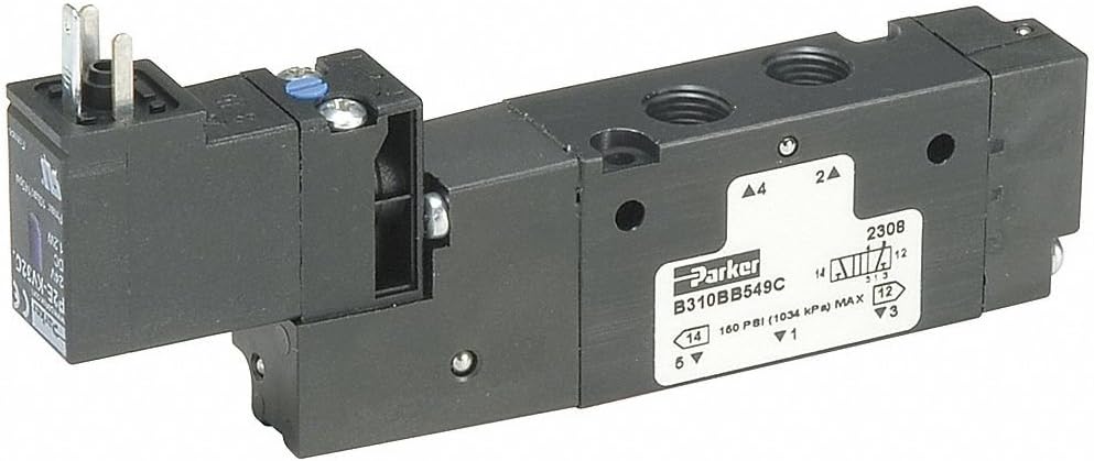 Amazon.com: PARKER Solenoid Air Control Valve: 120V AC, Solenoid/Spring ...