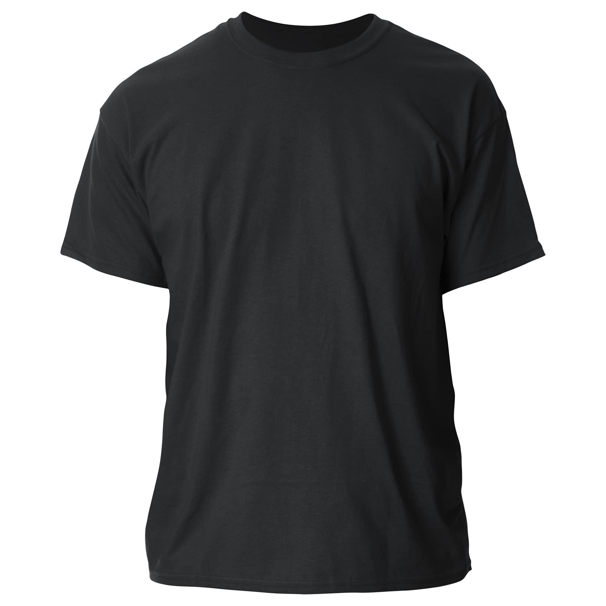 Gildan Men's Ultra Cotton T-Shirt, Style G2000, Multipack, Black (10 ...