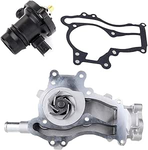 Amazon.com: ECCPP Engine Coolant Thermostat Housing Assembly + Water ...