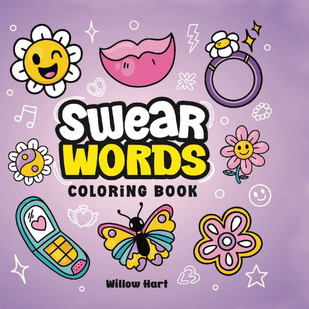 Amazon.com: Swear Words Coloring Book: For Adults with 100 Funny Stress ...