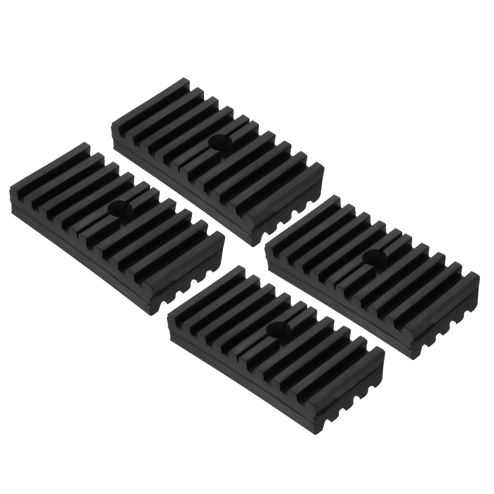 PATIKIL Rubber Anti-Vibration Pads, 4 Pcs Vibration Isolation Mats with ...
