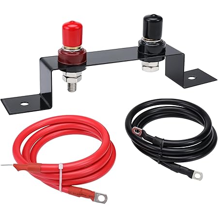 Amazon.com: Geeyae Battery Jump Post, Battery Cables w/ Terminals ...
