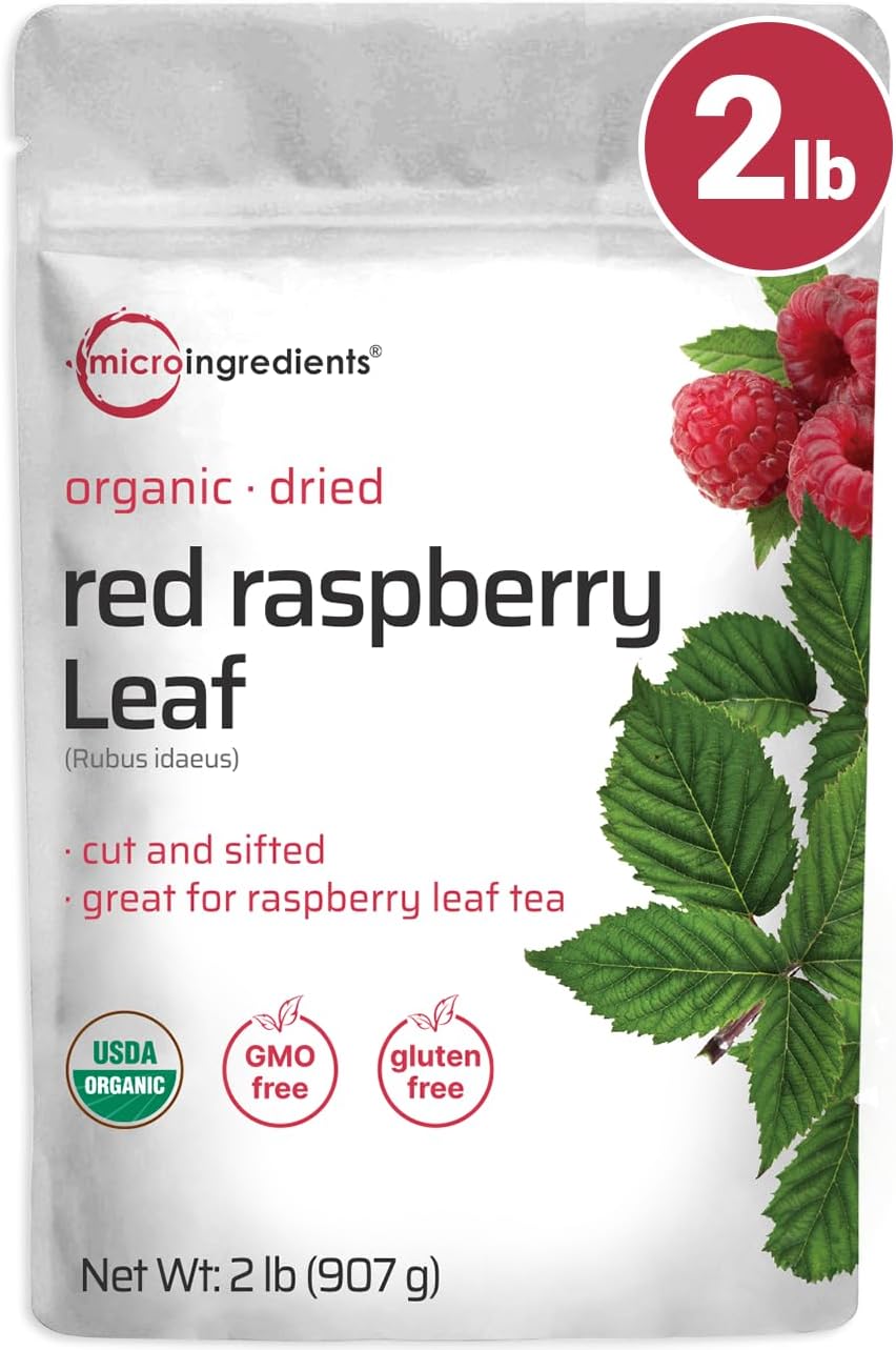 Natural Organic Red Raspberry Leaf Tea - 2.2lb - Chile | Ubuy