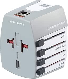 Amazon.com: Go Travel World Adaptor USB Non Grounded : Everything Else