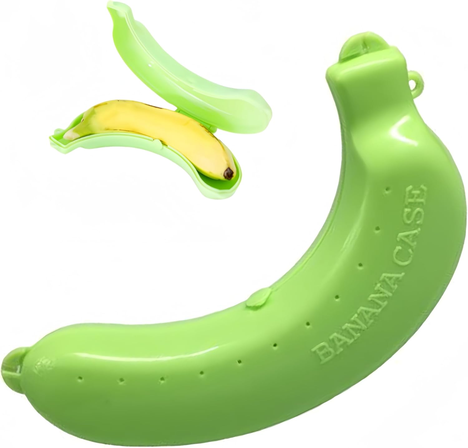 Amazon.com: SATONBEYI 2Pcs Banana Case,Banana Holder for Lunch Boxes ...