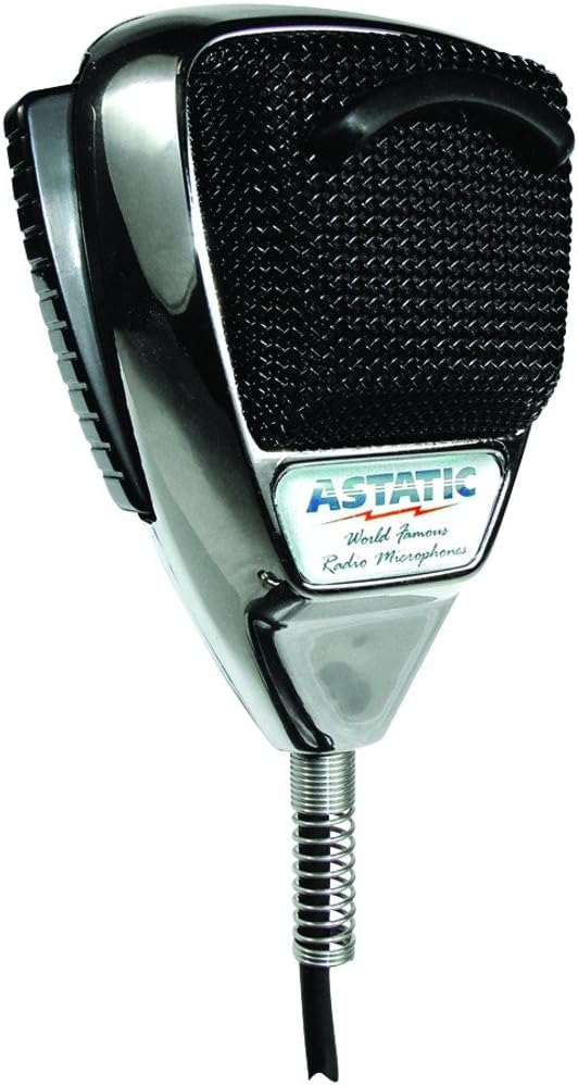Amazon.com: ASTATIC 302-10187 4-Pin Noise-Cancelling Microphone (Chrome ...
