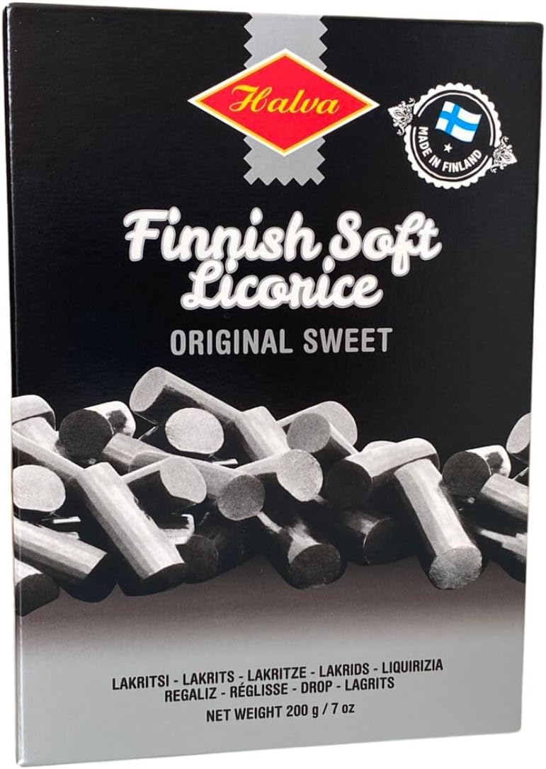 Amazon.com : Halva Black Licorice (198g) : Grocery & Gourmet Food