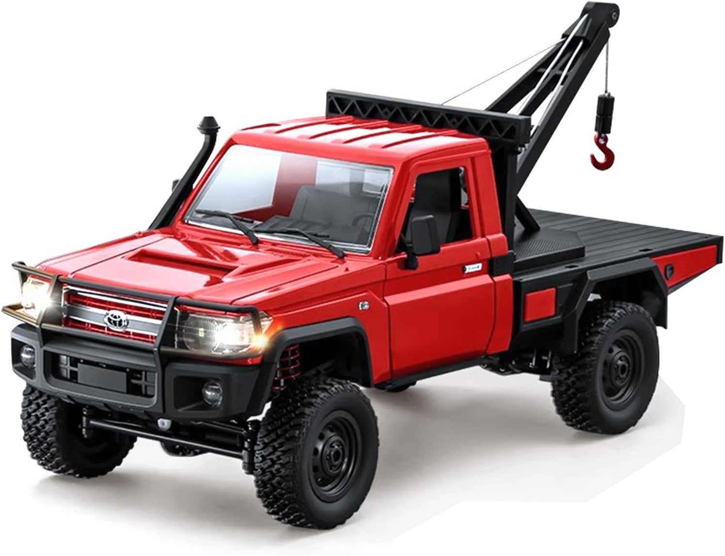 Amazon.com: SVERTIBO 1/12 RC Crane Truck, MN-82T LC79 RTR RC Crawler ...