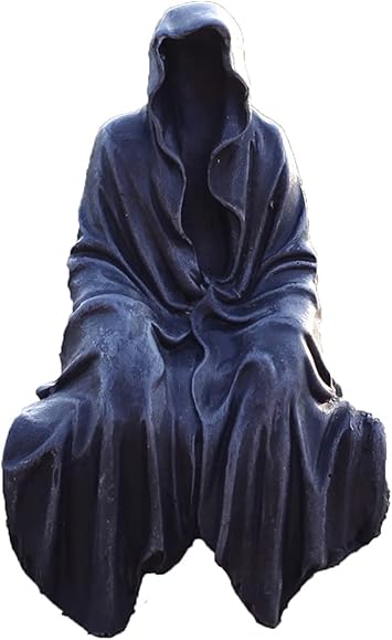 Amazon.com: SHOWFEICAT Resin Tabletop Gothic Decor Sitting Statue ...