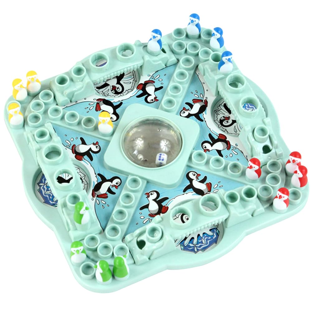 Penguin Flying Chess YNOUYRS Flying Chess Board Game Interactive Board ...