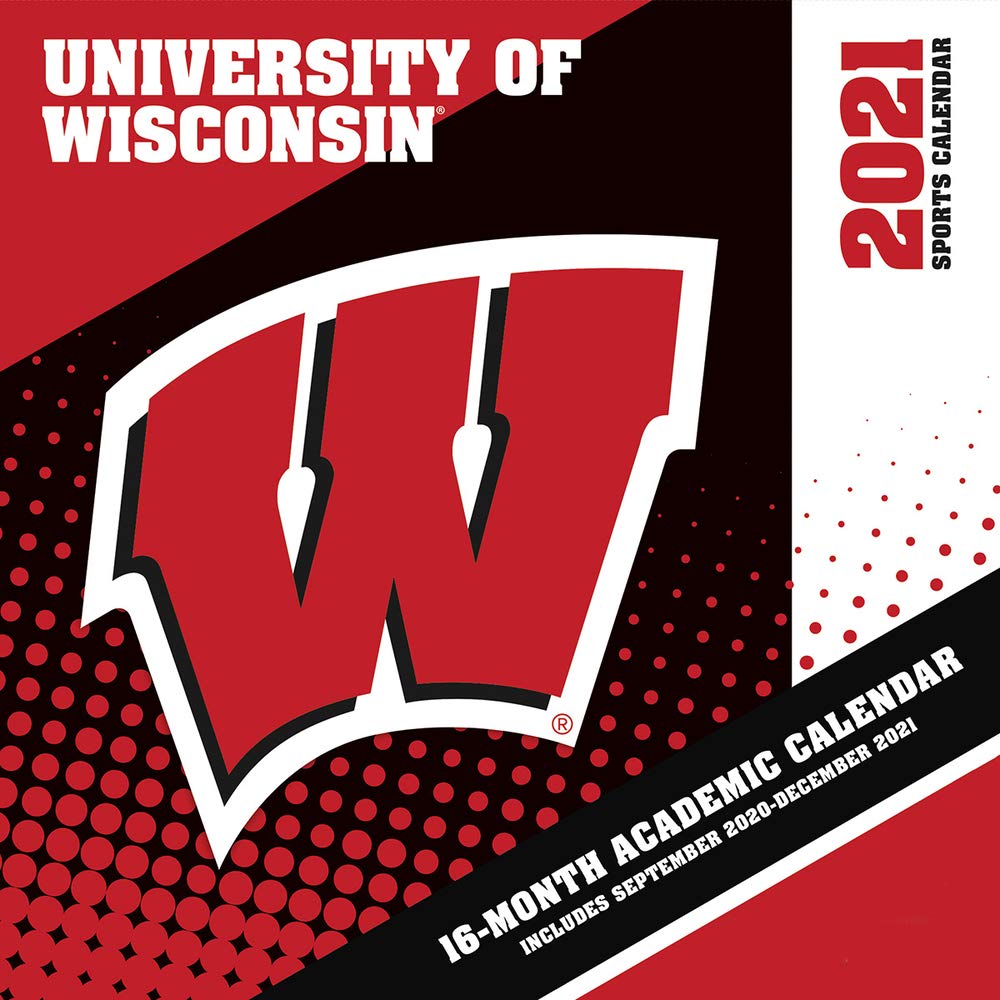 Wisconsin Badgers 2021 12x12 Team Wall Calendar: Lang Companies ...