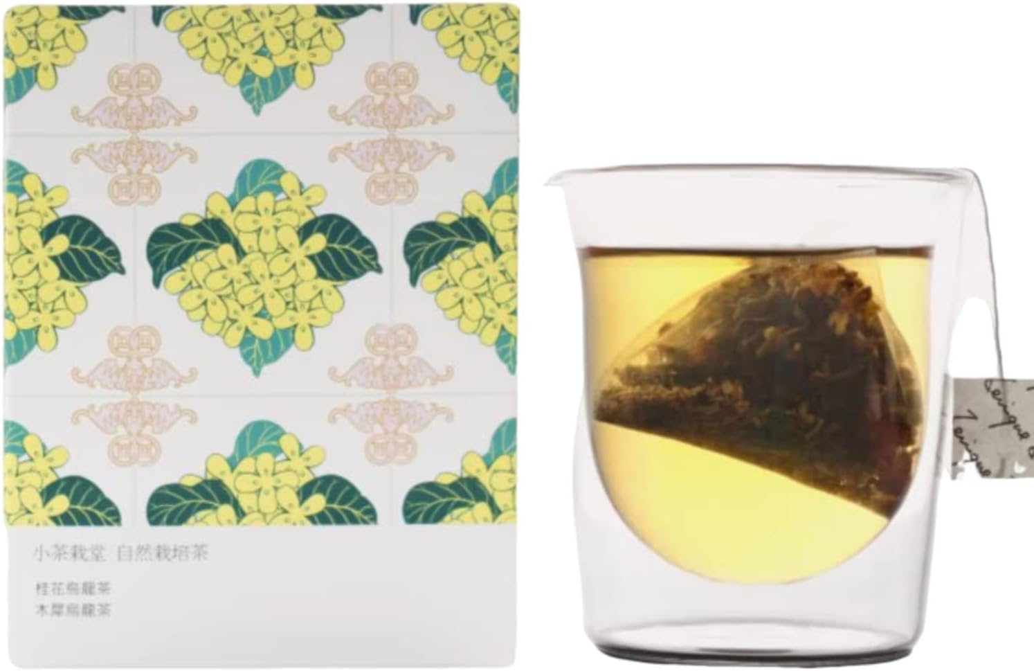 Amazon.co.jp: 【Zenique】 小茶栽堂 金木犀 烏龍茶 茶葉 3gx6入 台湾茶 ゼニーク ティーパック 高級 キンモクセイ ...