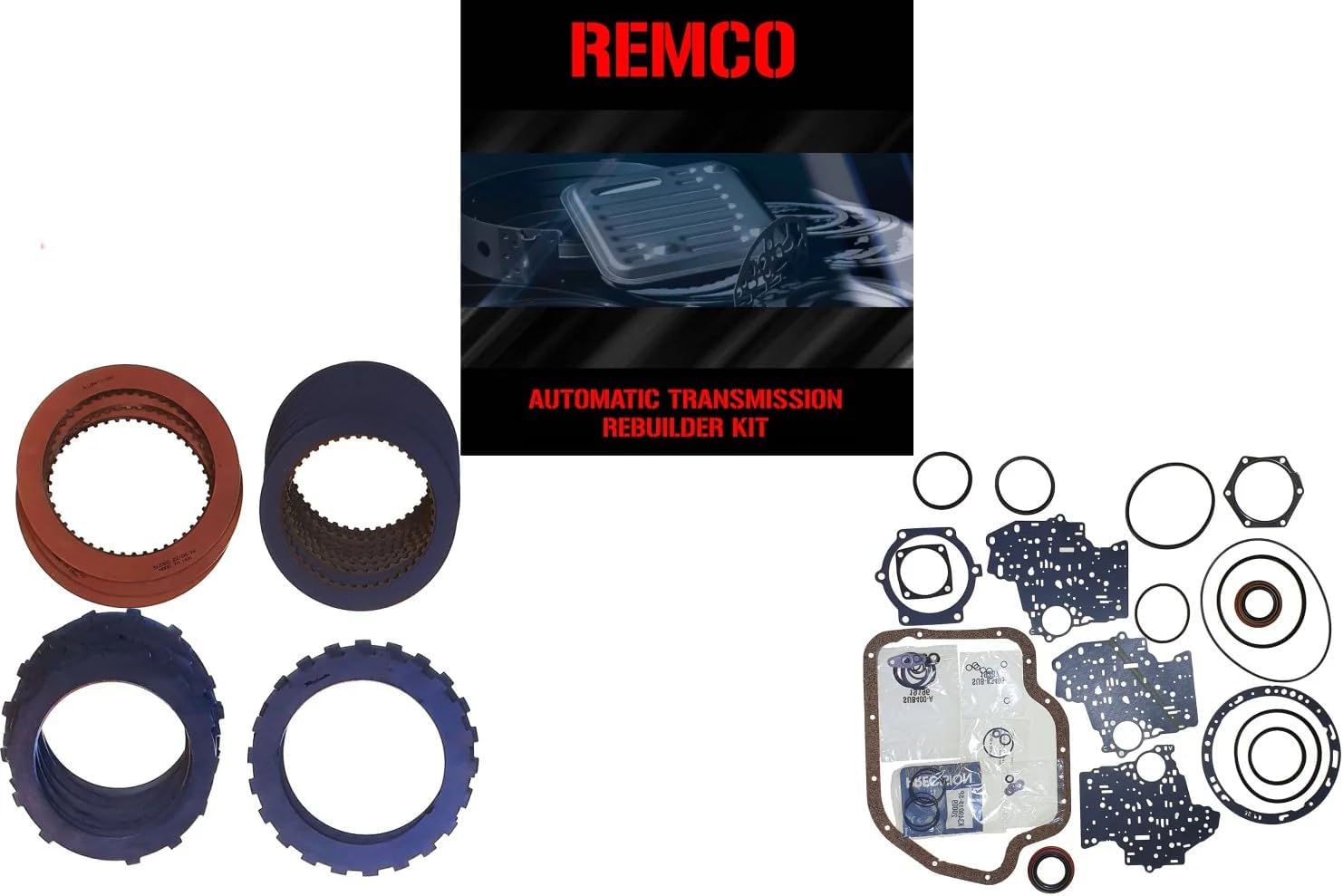 Amazon.com: 4R75W(04-UP) TRANSMISSION MASTER KIT WITH OVERHAULT KIT ...