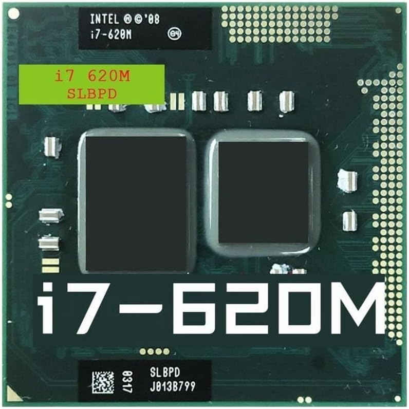 Amazon.com: Intel Core i7-620M SLBTQ SLBPD Laptop CPU Used 2-Core 4-Thread Mobile Processor 2.6 ...