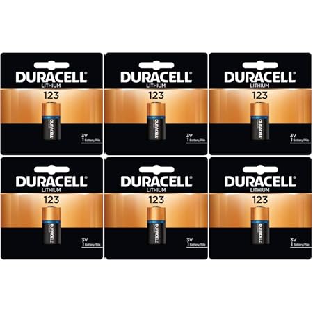 Amazon.com: Duracell DL123ABU 3 Volt High Power Ultra Lithium Battery ...