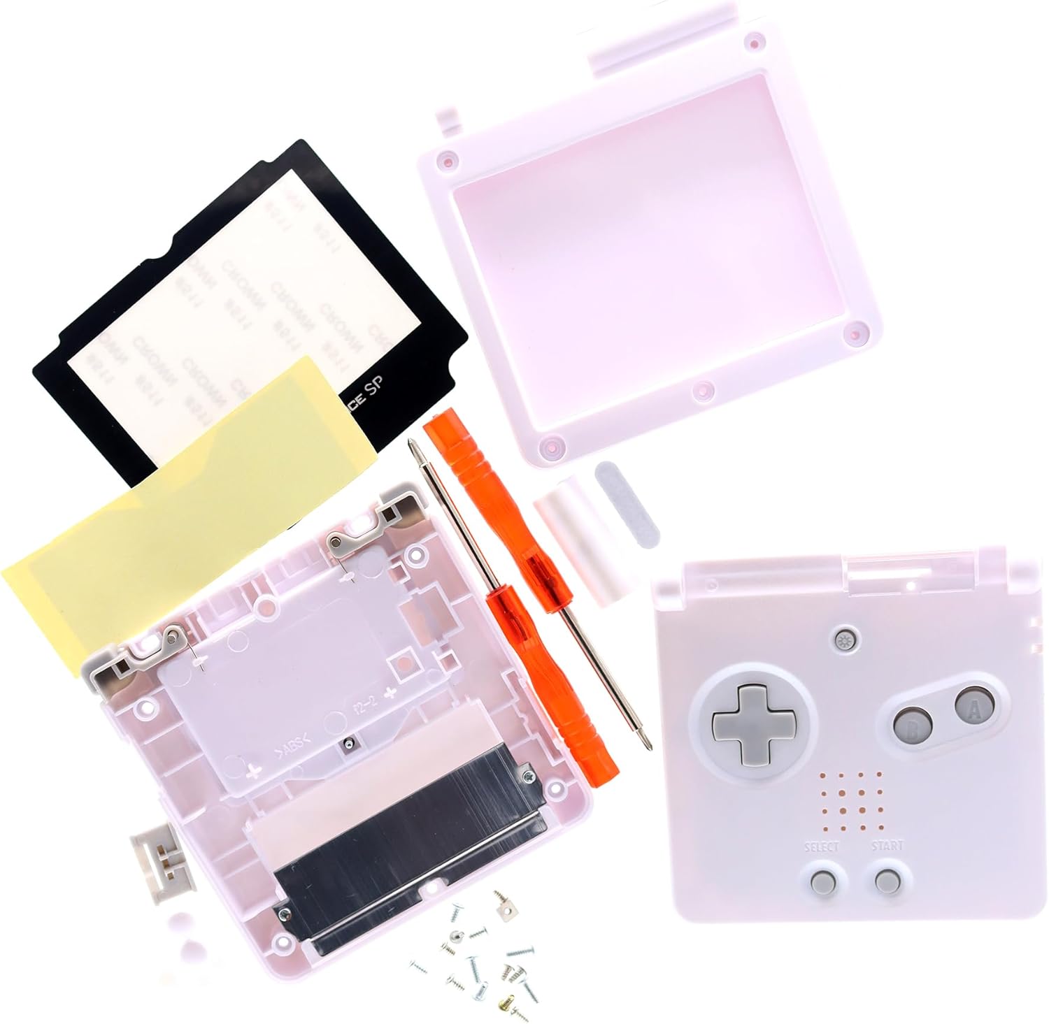 Amazon.com: Deal4GO Full Housing Shell kit w/Buttons Screen Lens ...