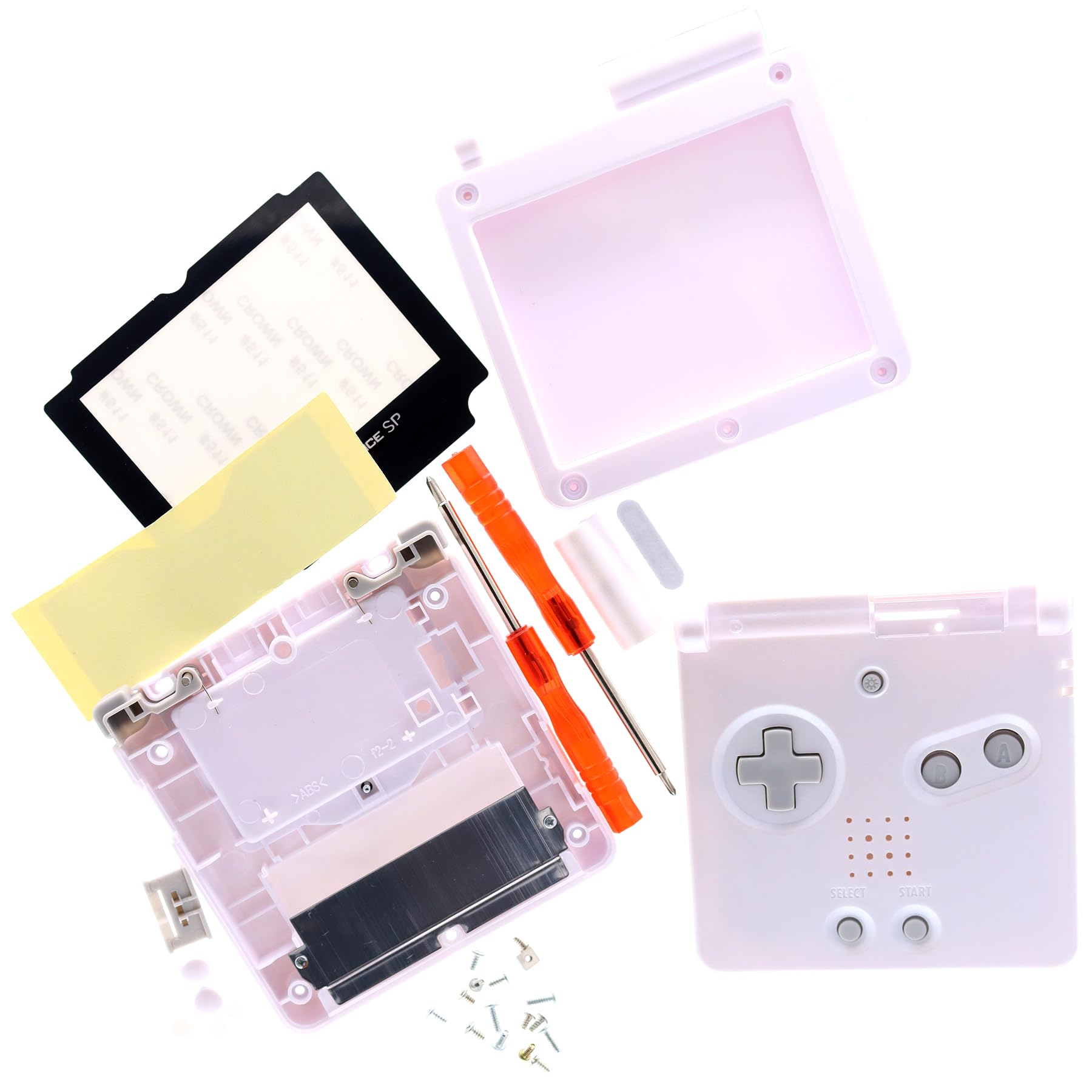 Amazon.com: Deal4GO Full Housing Shell kit w/Buttons Screen Lens ...