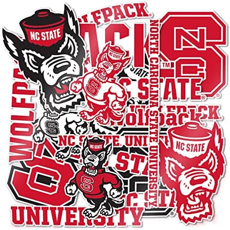 Amazon.com: Desert Cactus North Carolina State University Sticker NCS ...