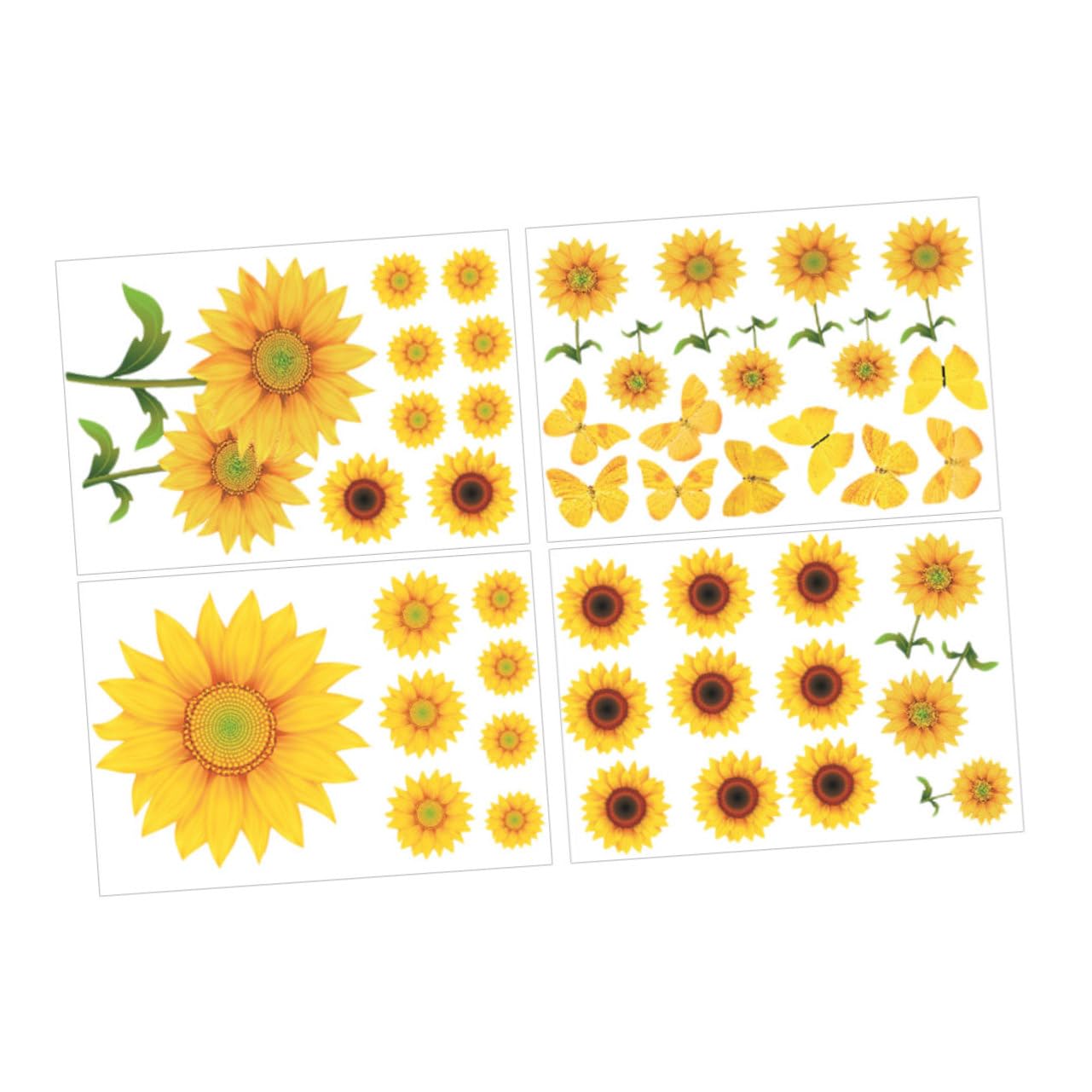Sunny Flower Petal Template