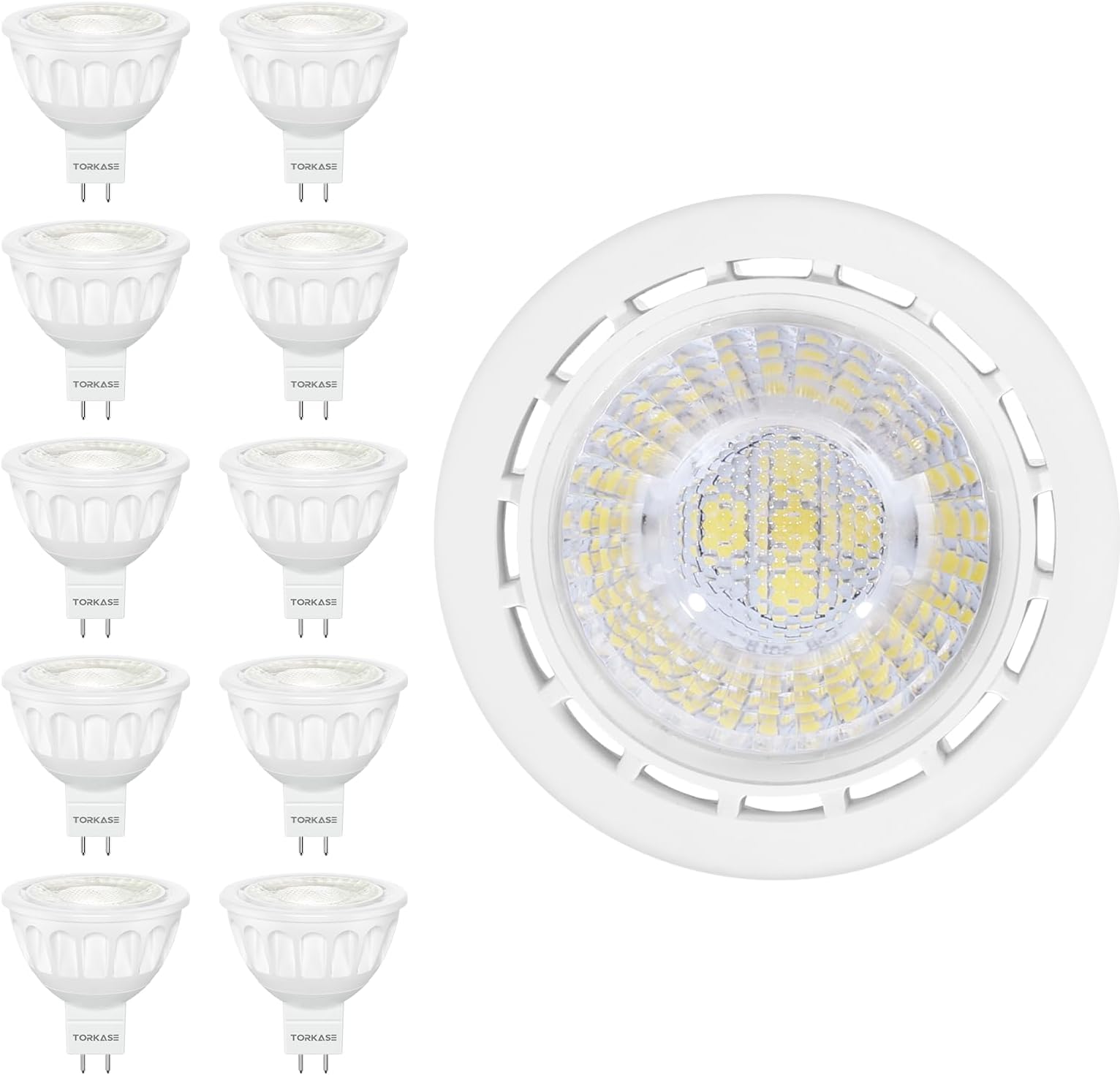 RA RAYHOO MR16 LED Light GU5.3 Bi-Pin Base, AC/DC 12V, 6 Watts,660 ...
