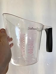 Amazon.com: Bellemain 4-Cup Fat Separator/Measuring Cup with Strainer ...