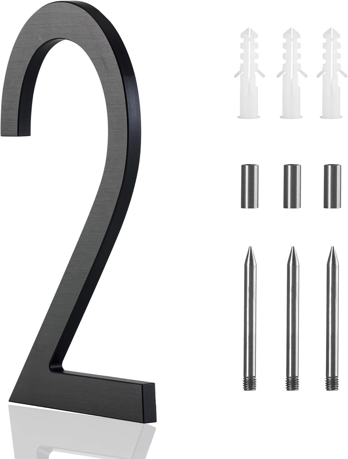 Amazon.com: 12 Inch Large house Numbers for Outside Modern,Metal House ...