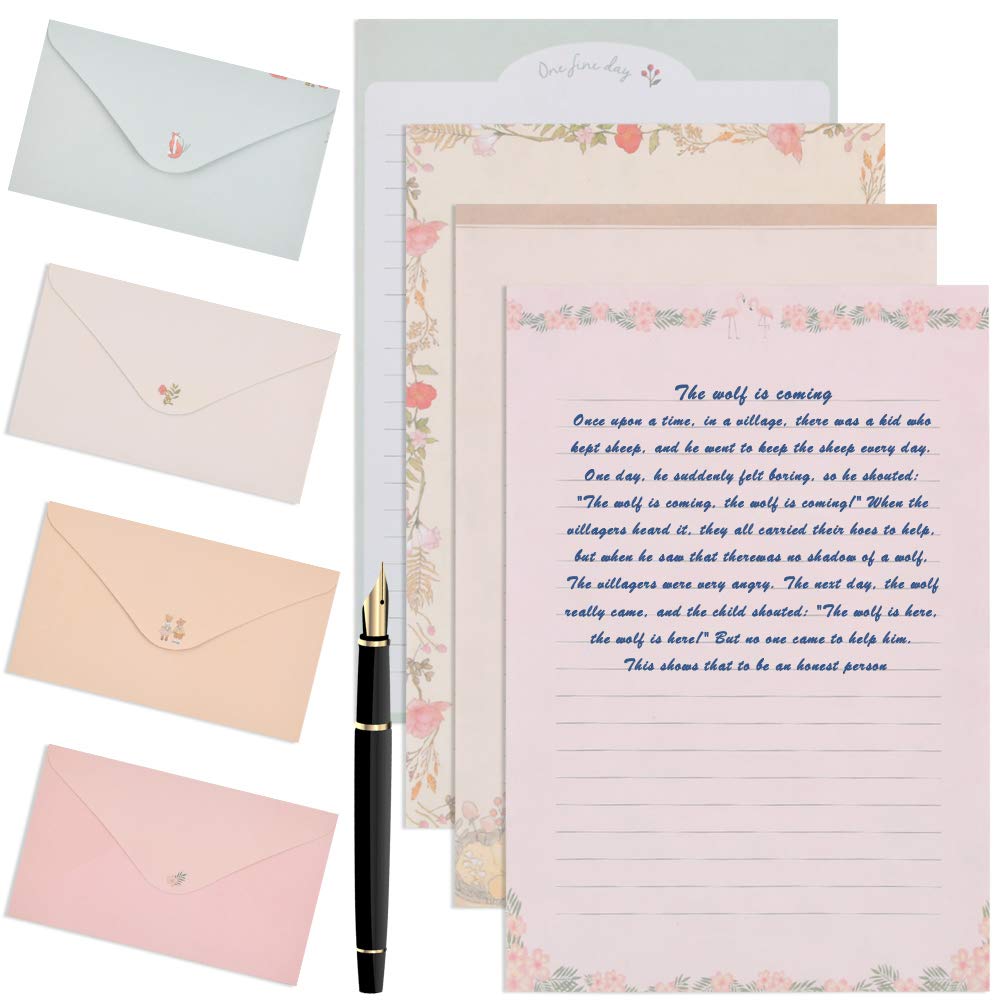 Pretty Writing Paper And Envelopes
