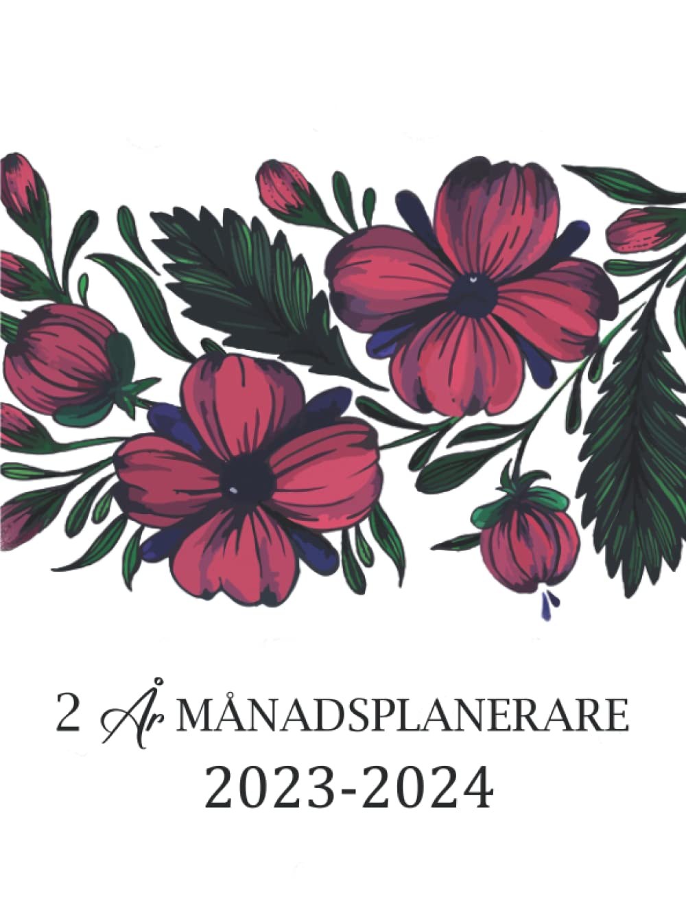 Amazon.com: 2 År Månadsplanerare 2023-2024: Vecko- och månadsplaner, 24 ...