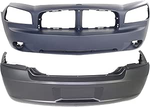 Amazon.com: Go-Parts - Front and Rear Bumper Cover Set for 2007-2010 ...