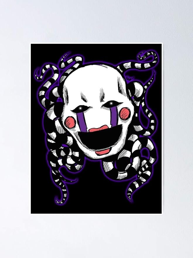 Amazon.com: FNAF - Puppet Marionette Poster 12.75" X 17" Inch No Frame ...