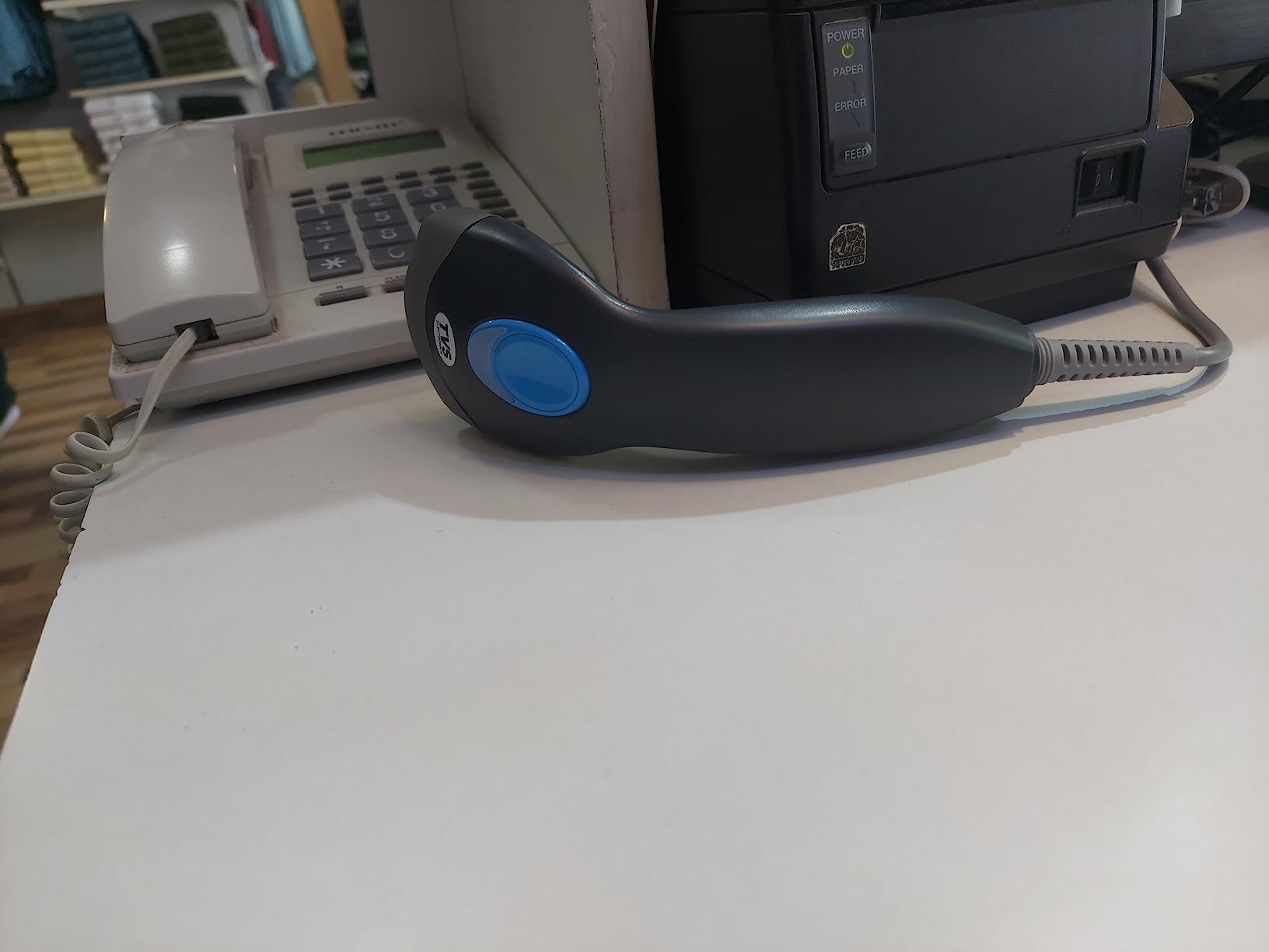 TVS Electronics BS-C101 Star Barcode Scanner |Aim and Shoot Trigger |1D ...