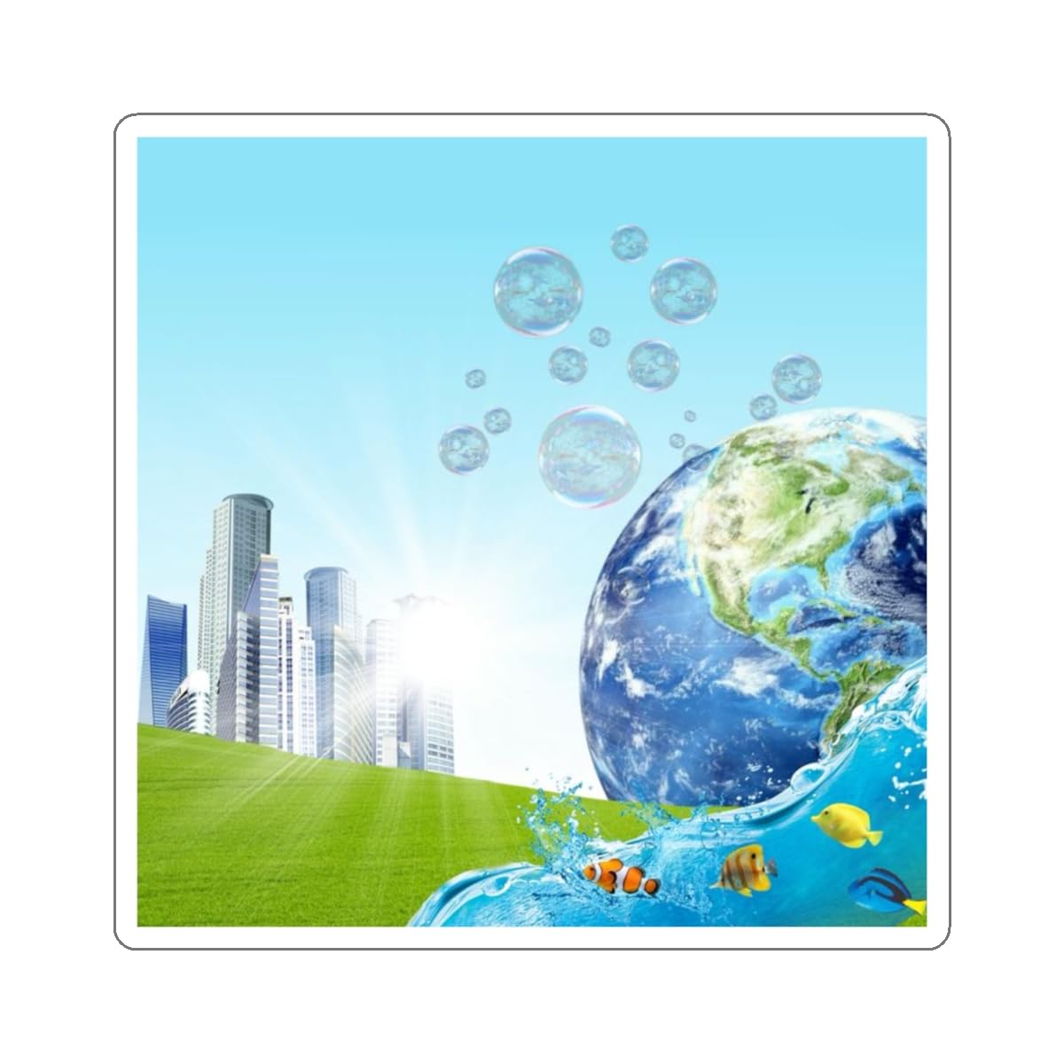 Amazon.com: Frutiger Aero Kiss-Cut Stickers (2,3,4,6 Inches) : Toys & Games