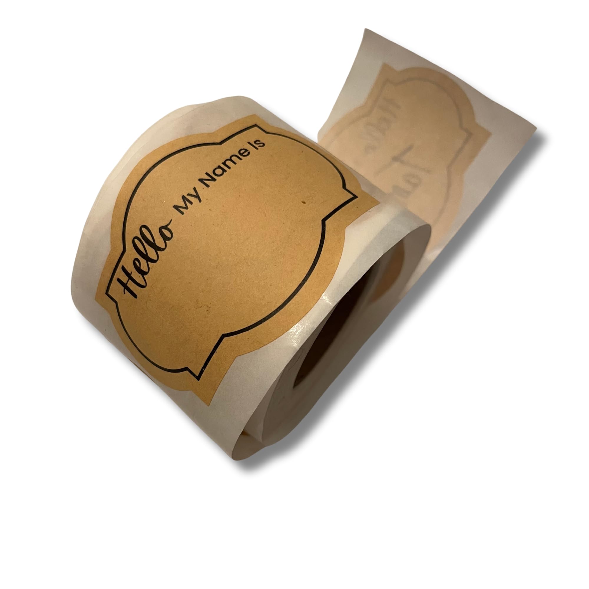 Buy 200 Hello My Name is Stickers – Boho Name Tag Stickers for Baby ...