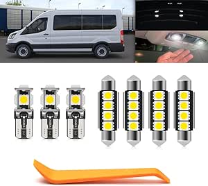 Amazon.com: NJSBYL 7PCS LED Interior Dome Cargo Light Replacement Kit ...